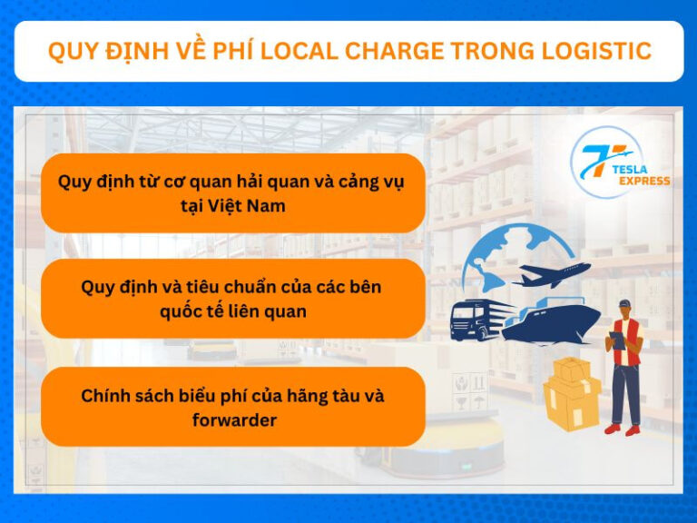 Phí Local Charge là gì giải thích chi tiết các loại LCC