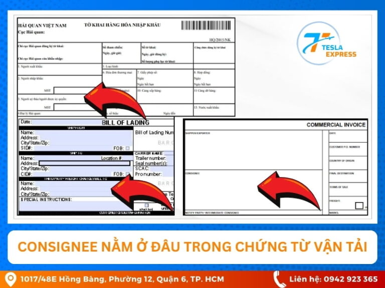 Consignee là gì, phân biệt với Buyer, Shipper, Consignor